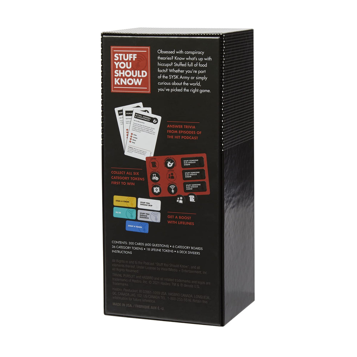 Hasbro Gaming Trivial Pursuit Game: Stuff You Should Know Edition, Tri ...