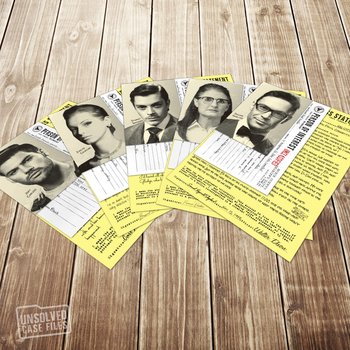 UNSOLVED CASE FILES | Falcone, Veronica - Cold Case Murder Mystery Gam ...